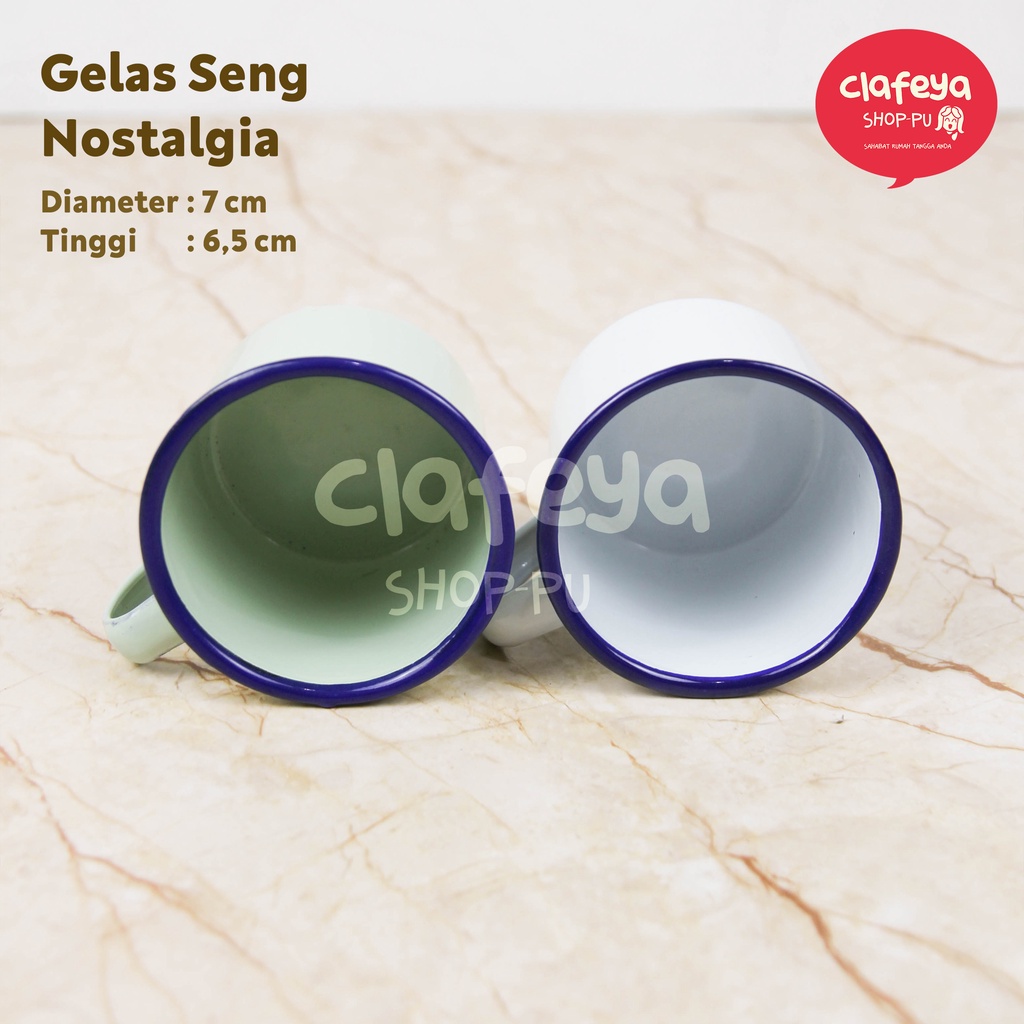 Jual Cangkir Seng Jadul Mini - Mug Enamel Mini - Gelas Seng Nostalgia ...