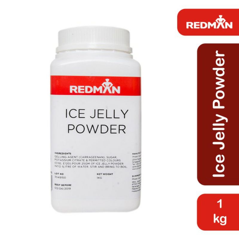 Jual Redman Ice Jelly Powder 1 Kg Impor Halal Bubuk Aiyu | Shopee Indonesia