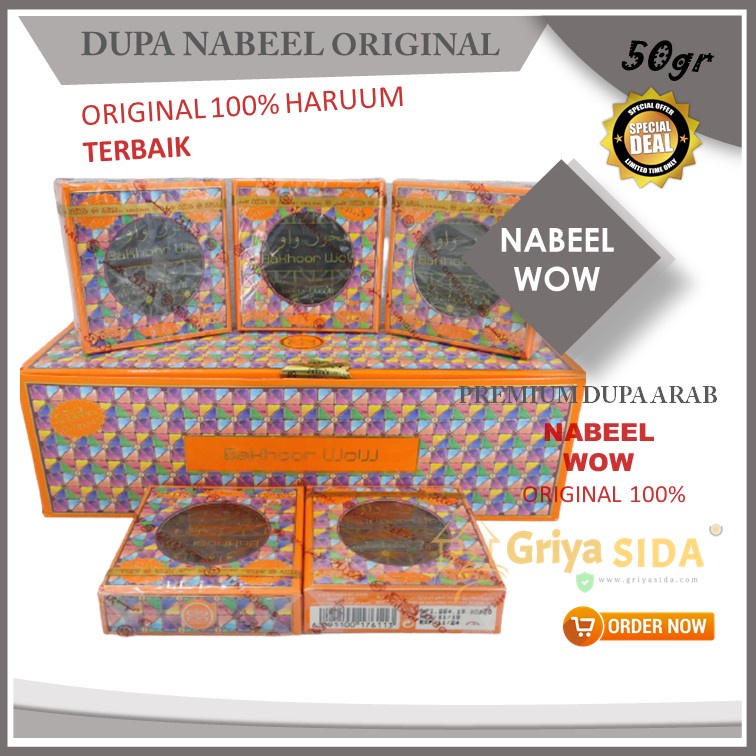 Jual Dupa Arab Bakhour Nabeel Original wow dupa bukhur aroma serasa di ...