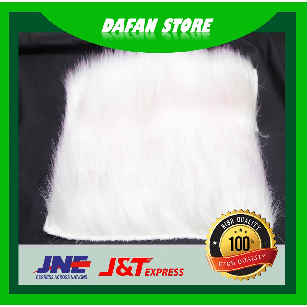 Jual Karpet Bulu Putih Atau Carpet Bulu Murah Ukuran 30x40cm Dengan ...