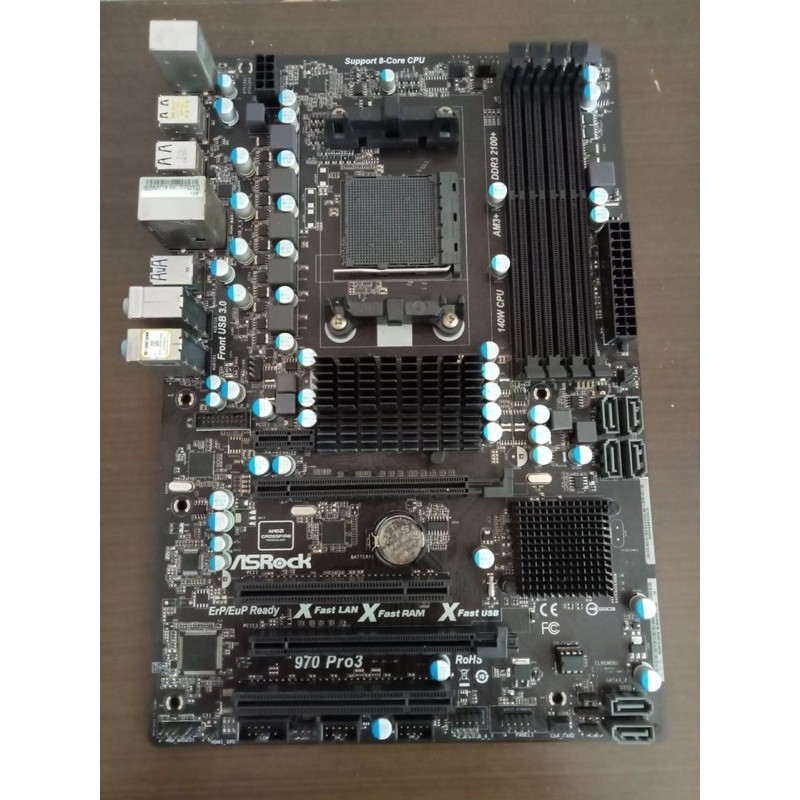 Jual Motherboard ASRock 970 Pro3 Soket AM3+ | Shopee Indonesia