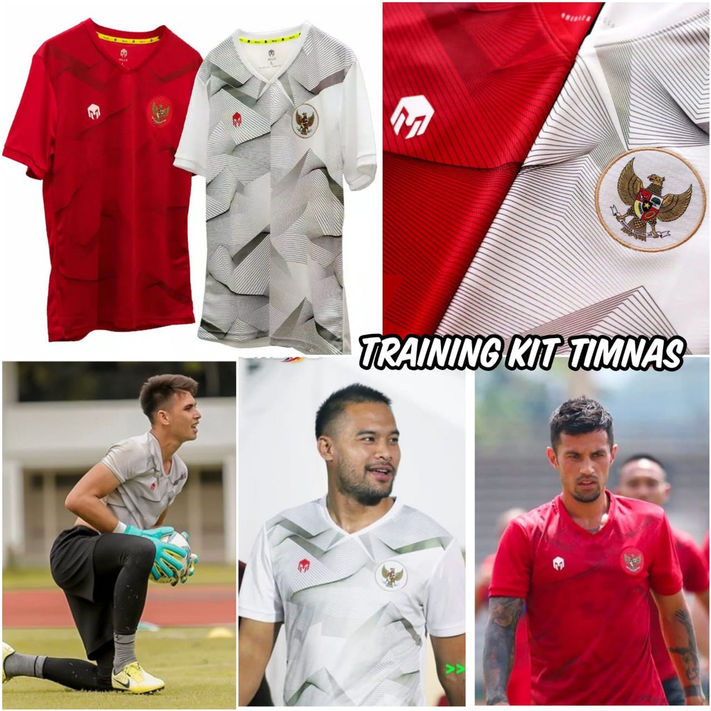Jual JERSEY Training Kits TIMNAS INDONESIA 2020 ORIGINAL | Shopee Indonesia