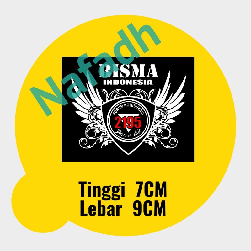 Jual Stiker Bisma, stiker tentara angkatan 2195, stiker army,stiker ...