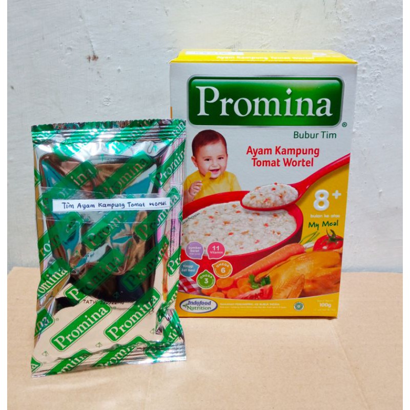Jual PROMINA BUBUR TIM 8+( ECER SACHET) @25 GR | Shopee Indonesia