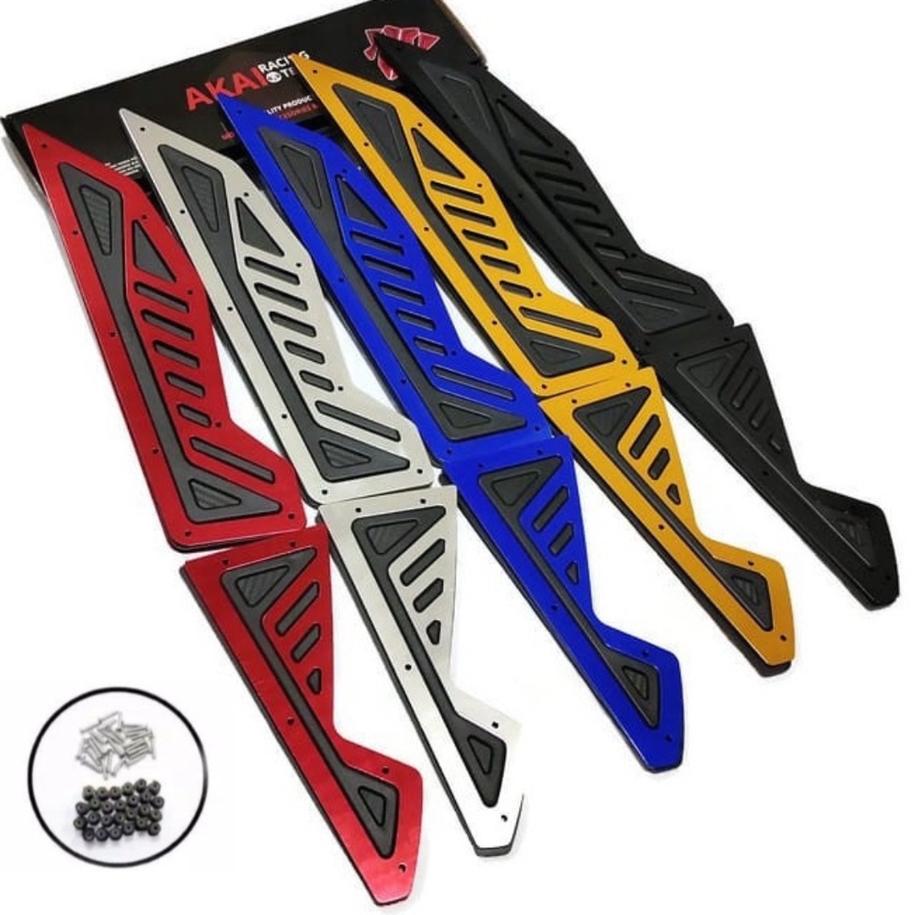 Jual BORDES NMAX LAMA PIJAKAN KAKI AKAI RACING PNP | Shopee Indonesia