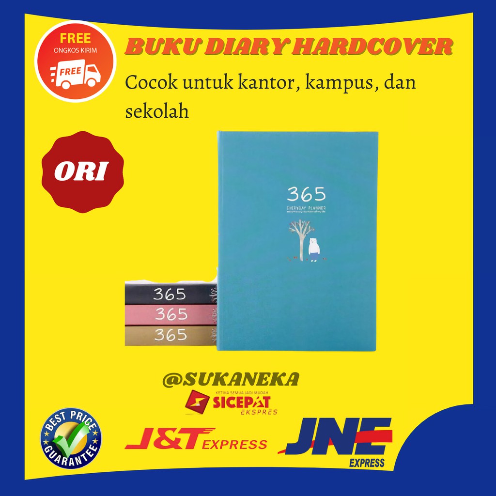 Jual Buku Diary Jurnal Note Catatan Harian Kantor Kuliah Hardcover ...