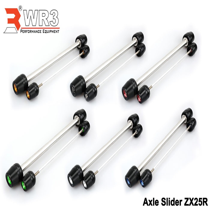 Jual Axle Slider / As Roda WR3 Depan Belakang ZX25R 4 Cylinder | Shopee ...