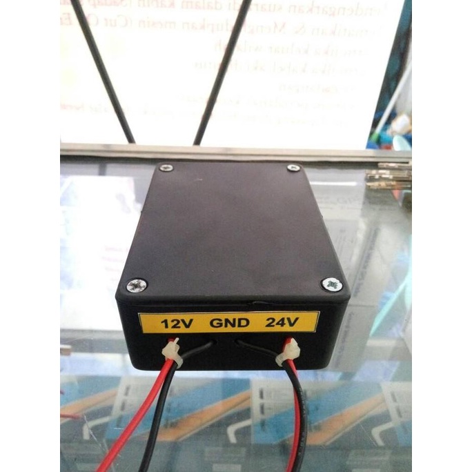 Jual >>>>>] Step Up Menaikkan Tegangan 12 Volt ke 24 Volt DC 150 Watt ...