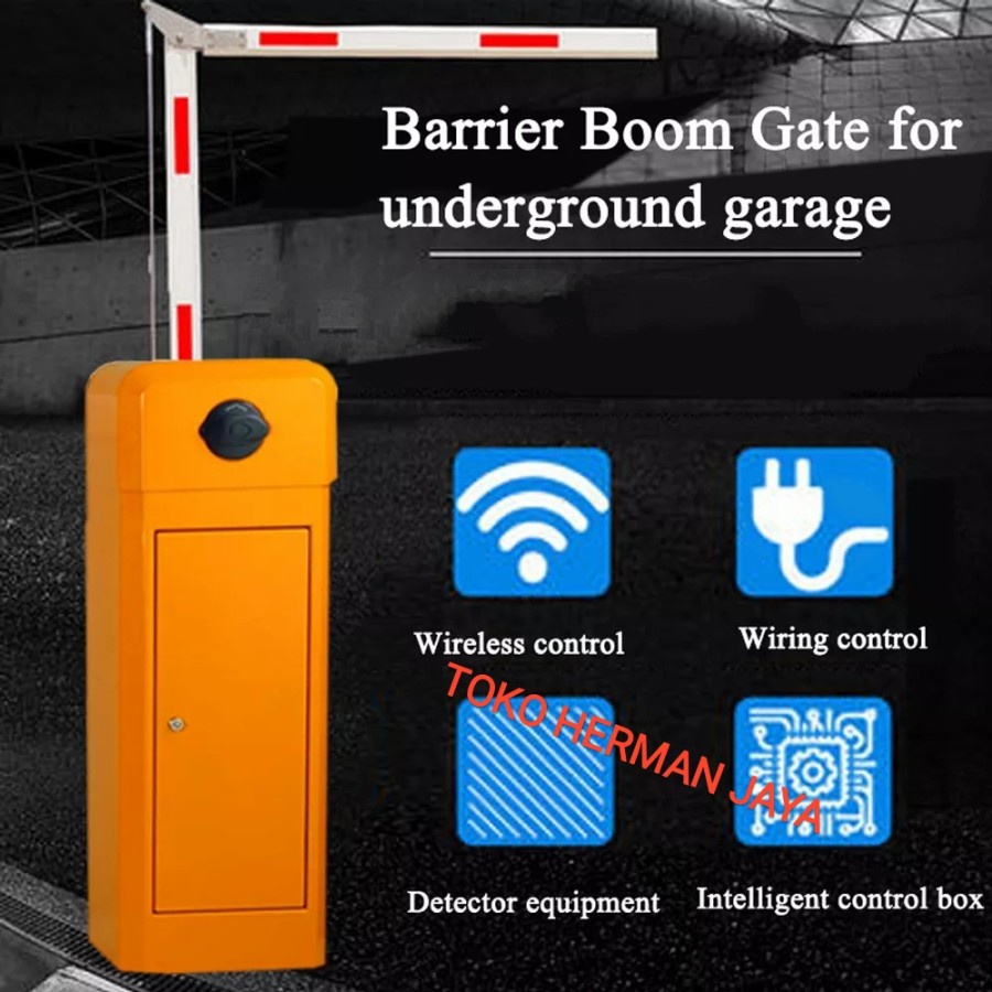Jual barrier gate mx50 palang lipat 90 derajat parkir basement 3 meter ...