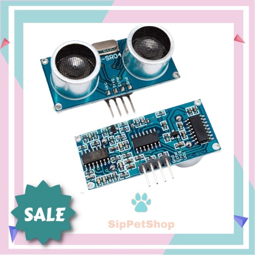 Jual Sensor jarak range finder ultrasonic ultrasonik HC-SR04 arduino / HCSR04 Ultrasonic ...