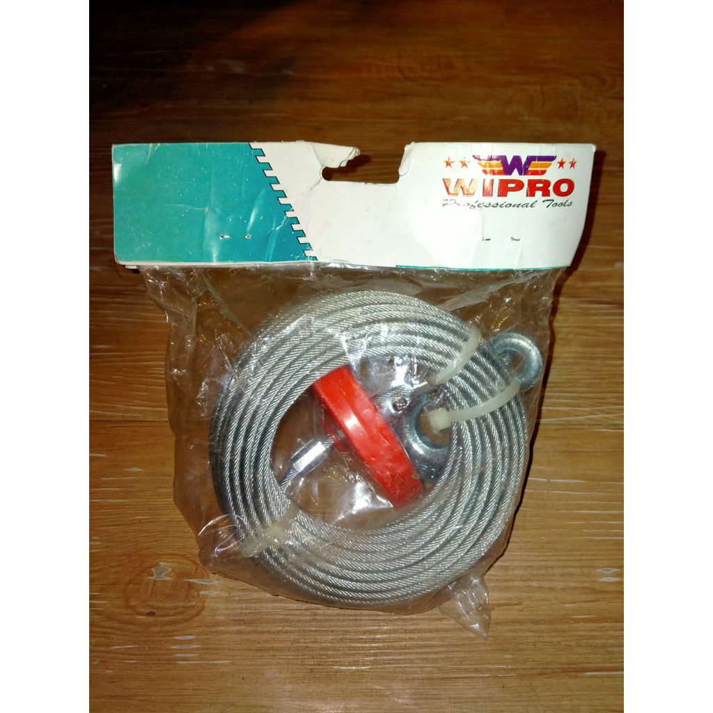 Jual STEEL WIRE HOOK KATROL PA 500 WIPRO KAWAT SELING CHAIN BLOCK 4MM ...