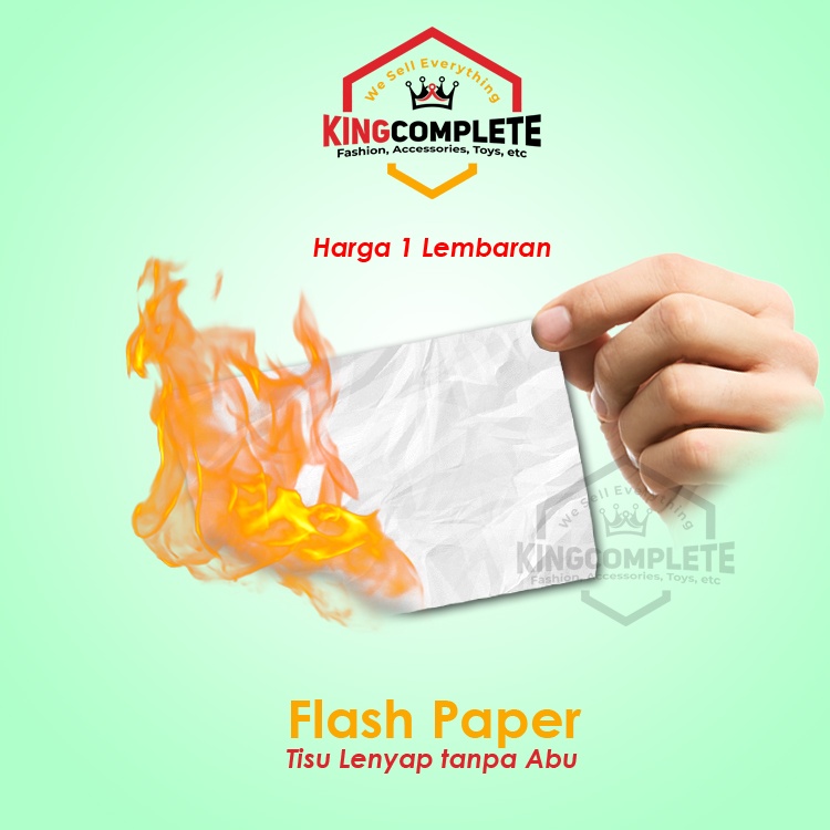 Jual Alat Sulap Flash Paper Sulap Tisu Sulap KING COMPLETE | Shopee ... Jual Alat Sulap Flash Paper Sulap Tisu Sulap KING COMPLETE | Shopee ...