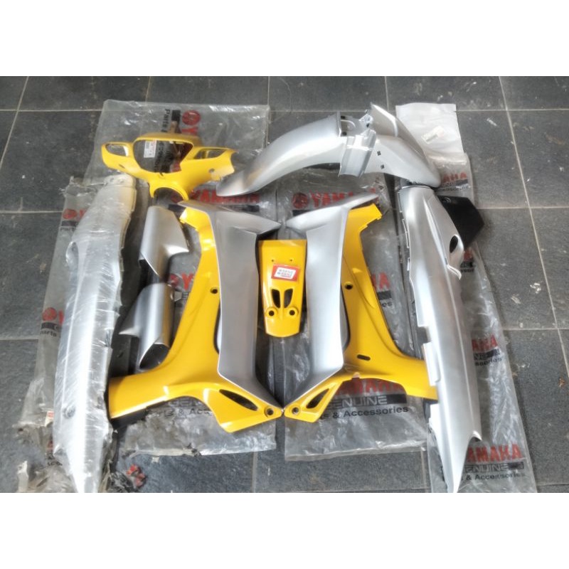 Jual Cover body bodi fullset set F1zr FIZR Mile millenium kuning ...