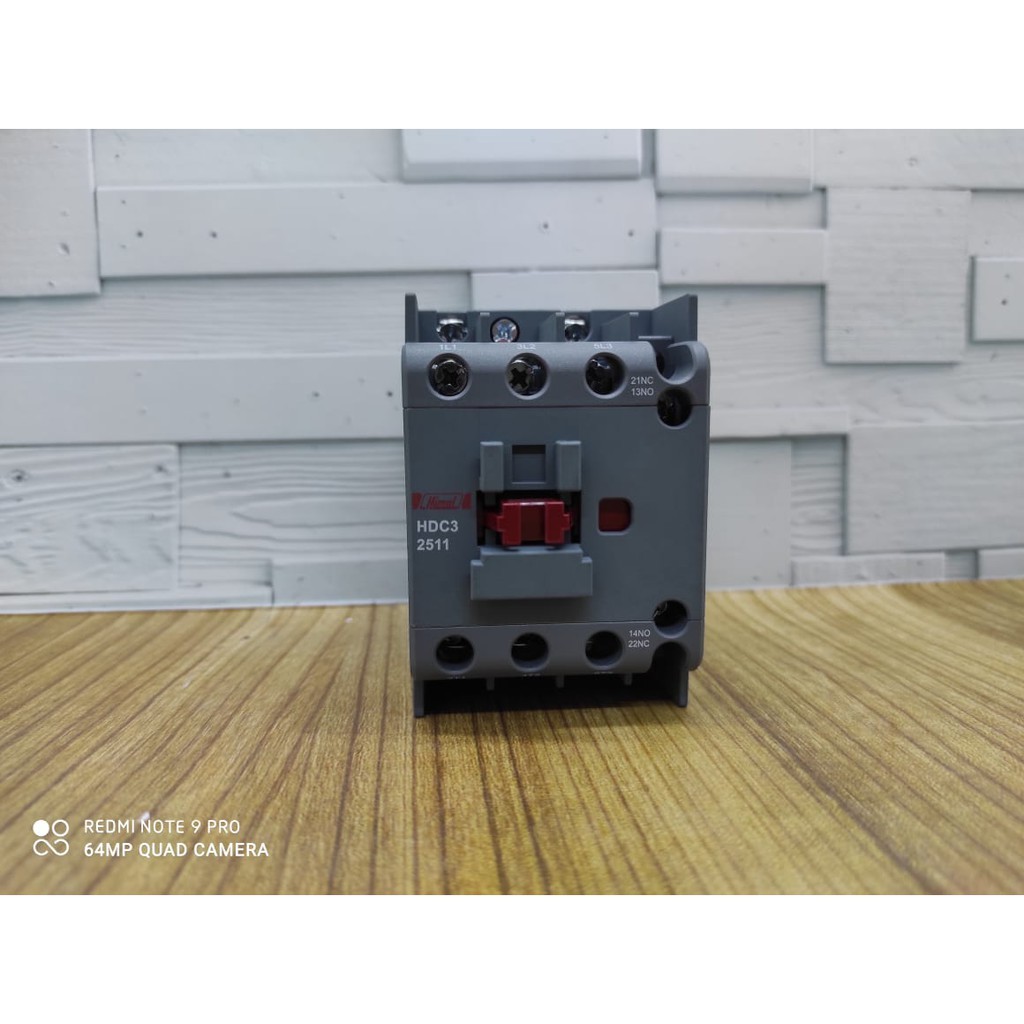 Jual Kontaktor Magnetic Contactor Himel / HDC3-09 / 3P 4kW / 1NO 1NC ...