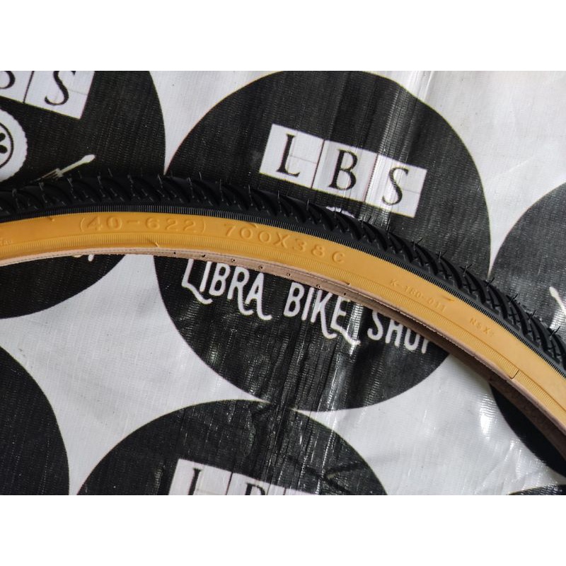 Jual BAN LUAR KENDA INMETRO K180 K-180 TAN WALL 700 X 38 TIRE TIRES GRAVEL | Shopee Indonesia