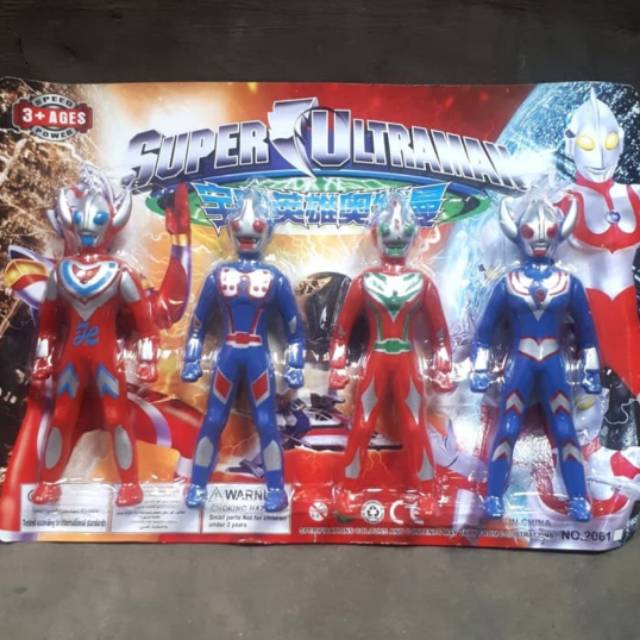 Jual ROBOT ULTRAMAN SET TINGGI 17 CM | Shopee Indonesia