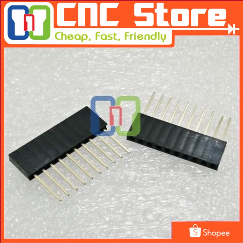 Jual [CON-0013] 10 10P 10MM LONG STACKABLE FOR ARDUINO UNO MEGA MINI ...