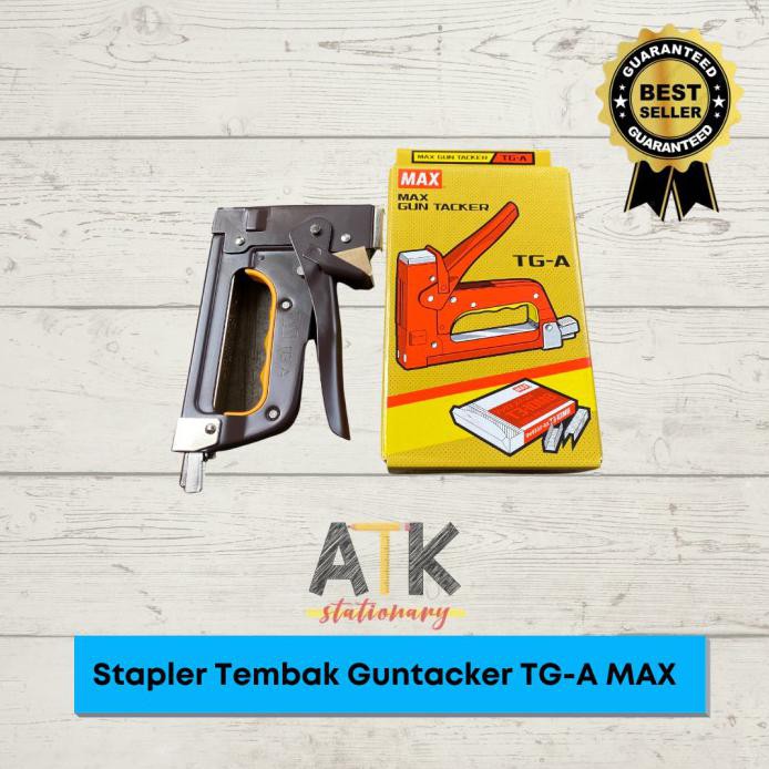Jual STAPLER TEMBAK GUN TACKER TG-A MAX ATK | Shopee Indonesia