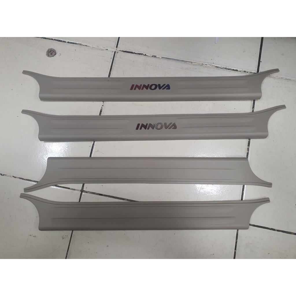 Jual Sill Plate Samping Mobil Innova 2005 - 2015 Cream | Shopee Indonesia
