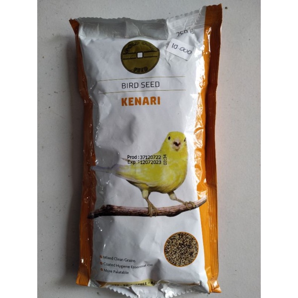 Jual GOLD COIN FEED - BIRD SEED KENARI 250 Gram | Shopee Indonesia