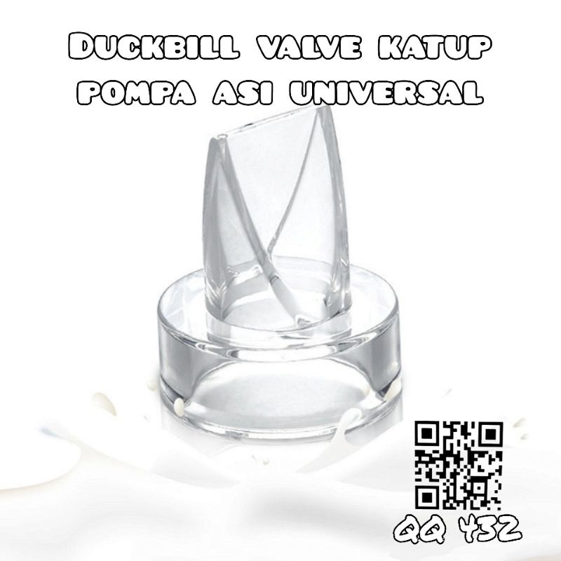 Jual 1pcs silikon duckbill valve katup suku cadang pompa asi universal ...