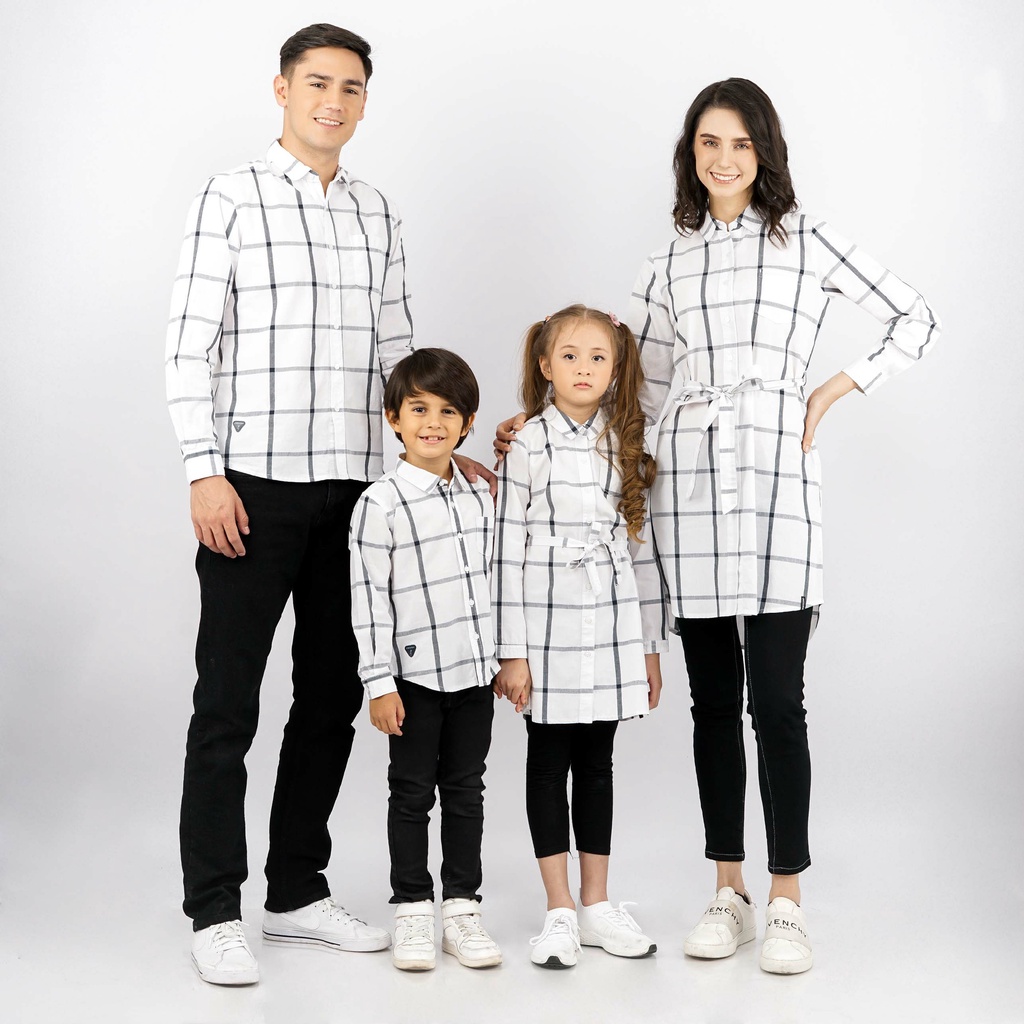 Jual Baju Kemeja Set Cressida Couple Family / Keluarga - CR036X ...