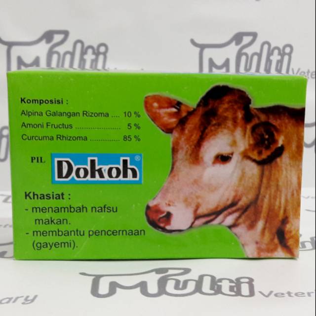 Jual Pil DOKOH Sapi Kerbau Kambing Domba isi 4 Bolus EKA FARMA | Shopee ...