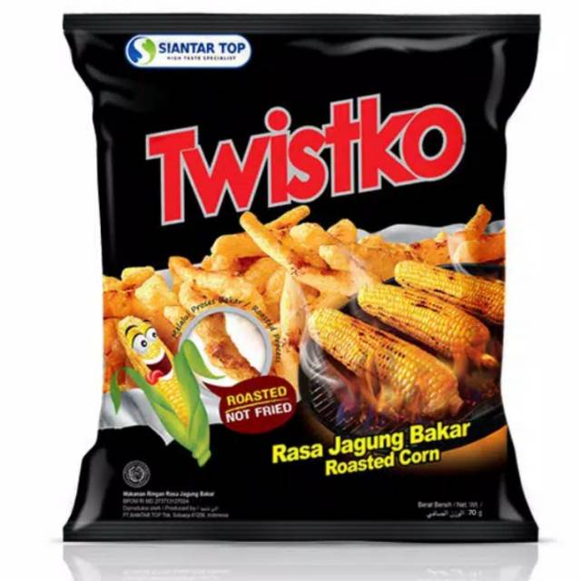 Jual Twisko Roasted Corn Rasa Jagung Bakar Snack 12Gr @1Pcs | Shopee ...