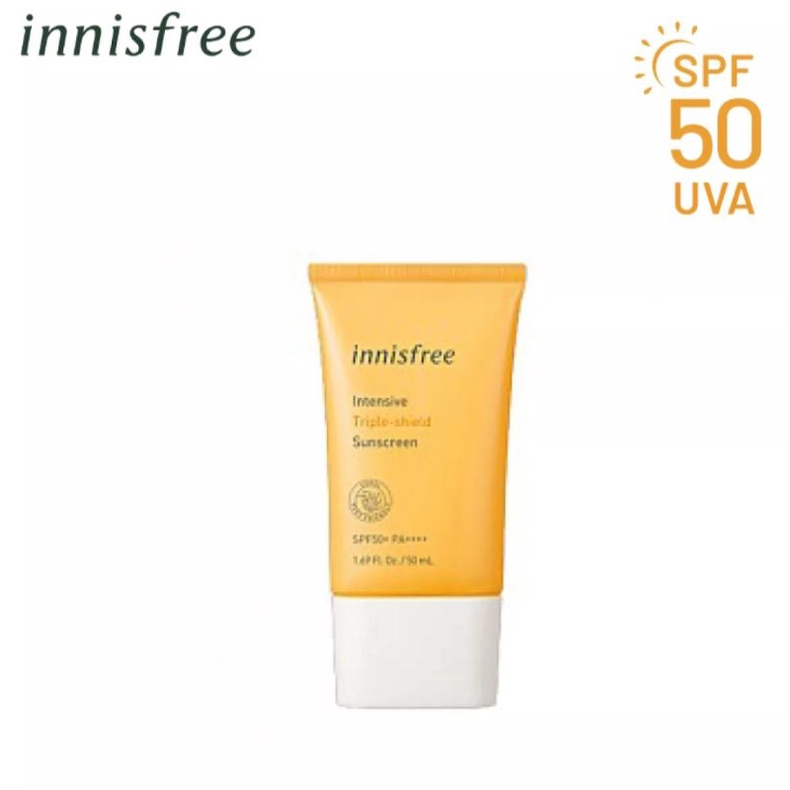Jual innisfree intensive triple-shield sunscreen SPF50+ PA++++ 50mL ...