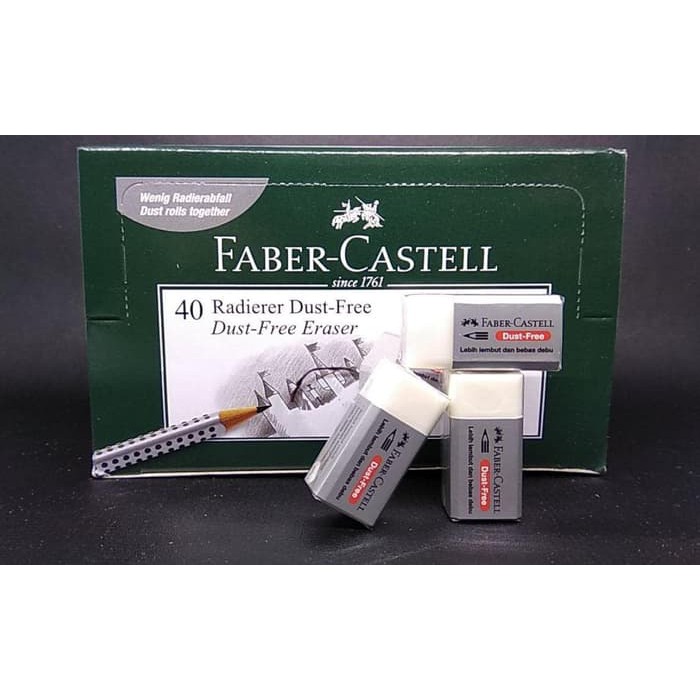 Jual Penghapus Faber Castel B40 Kecil Dust-free Original / Penghapus ...