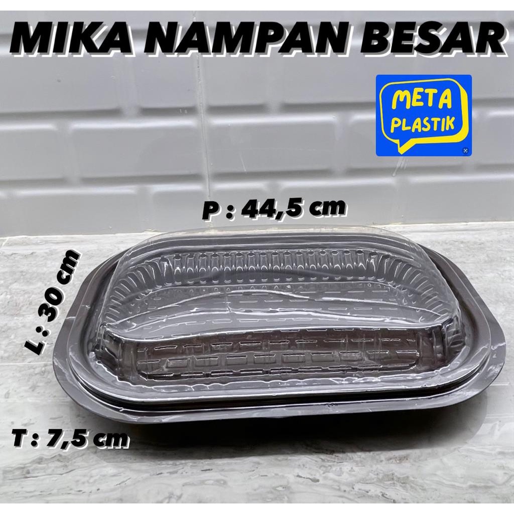 Jual 2 PCS MIKA KUE NAMPAN BESAR / MIKA NAMPAN ALAS KUE / MIKA TEMPAT ...
