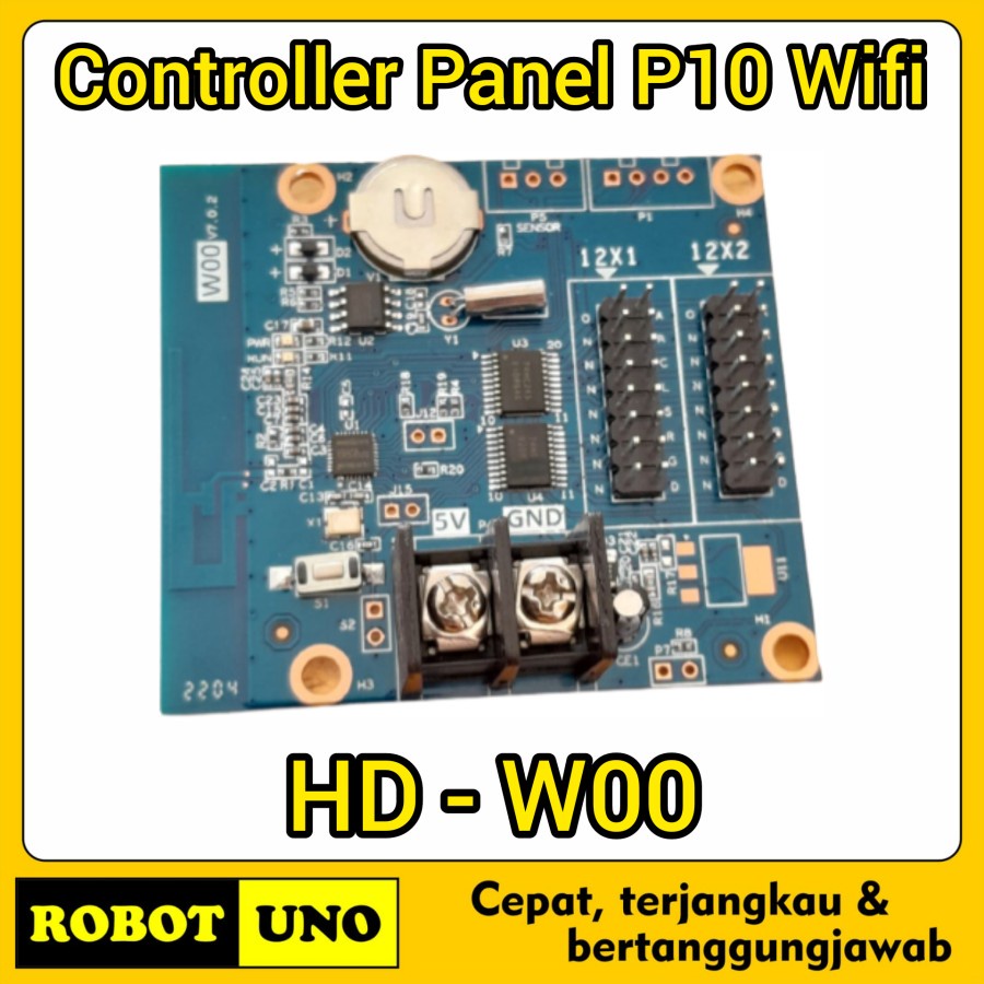 Jual Controller Running Text P10 Wifi Huidu HD-W2 HD-W00 HD-0 Wifi ...