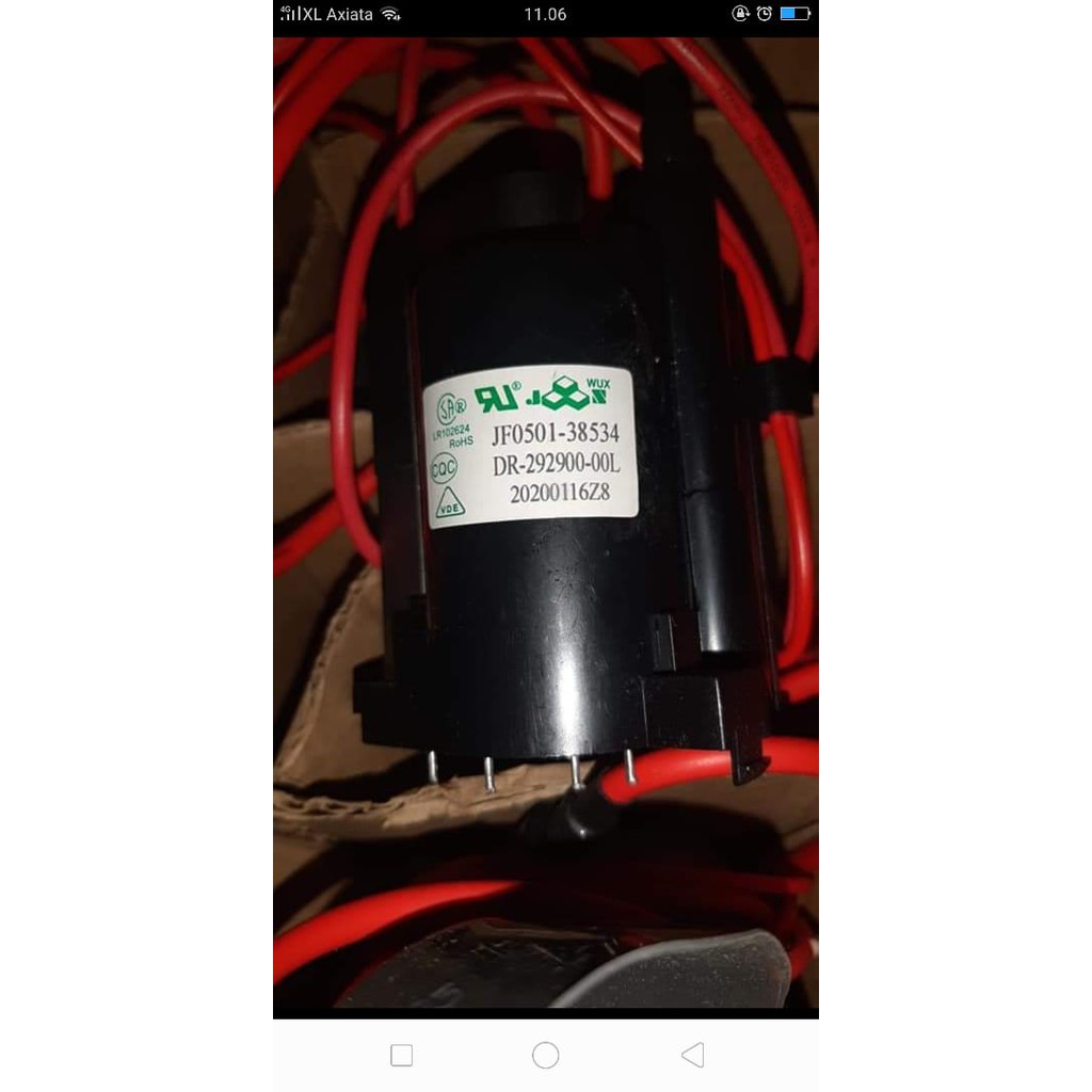 Jual JF0501-38534 ORIGINAL FBT FLYBACK TV POLYTRON 29 INCH | Shopee ...