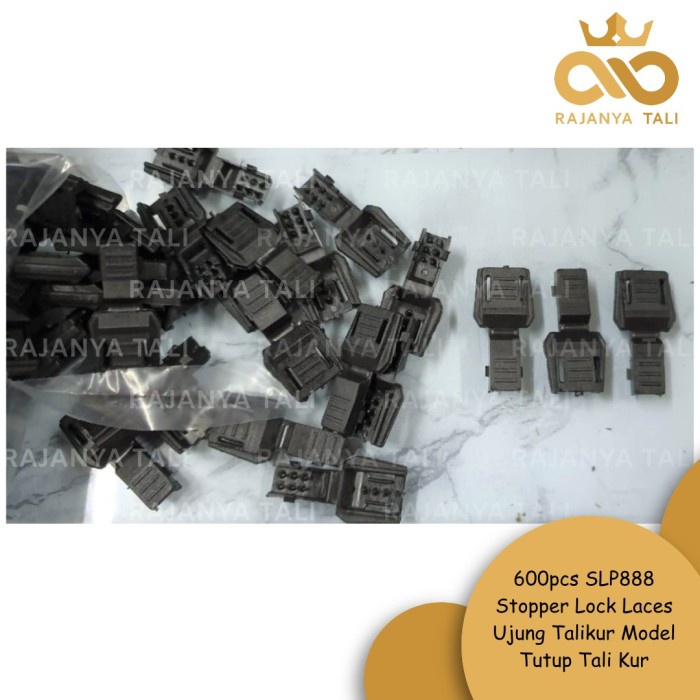 Jual 600pcs SLP888 Stopper Lock Laces Ujung Talikur Model Tutup Tali ...