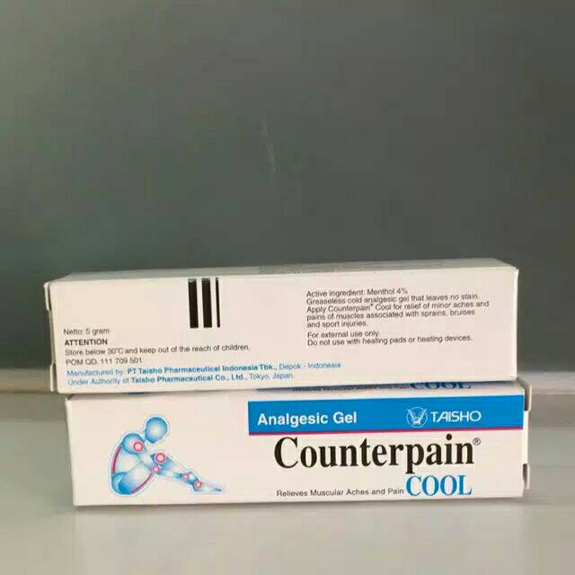 Jual Counterpain Cool 5 /15/ 30/ 60/ 120 gr | Shopee Indonesia