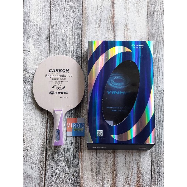 Jual Yinhe EC 11 carbon kayu blade bet pingpong EC11 | Shopee Indonesia