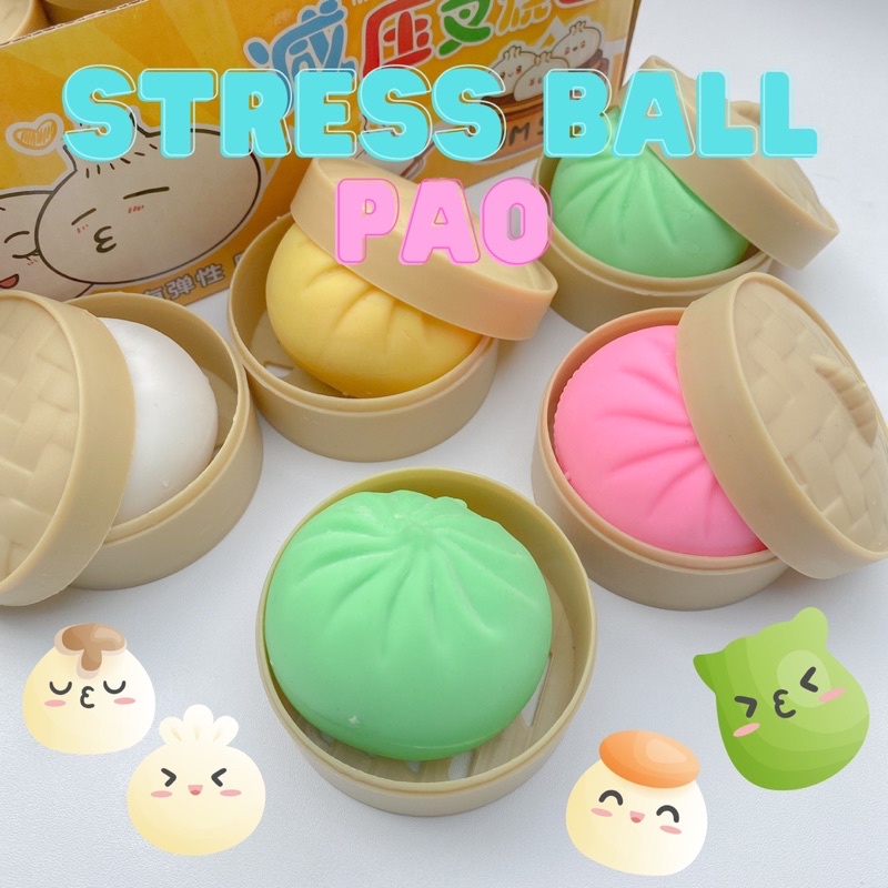 Jual mainan squishy stress ball bentuk pao bakpao lumba hello kitty ...