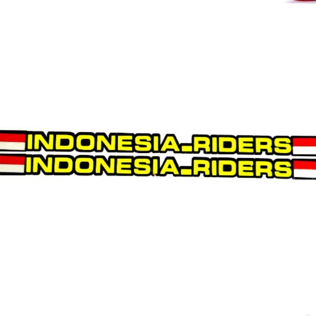 Jual Stiker Helm Indonesia Riders | Shopee Indonesia