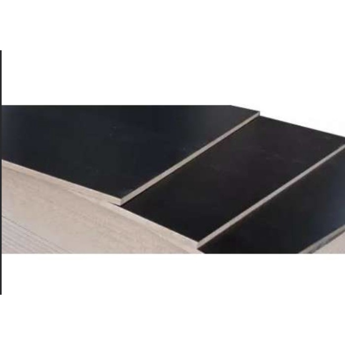 Jual Multiplek / Triplek melamin hitam doff 12mm (120x10)cm, melaminto ...