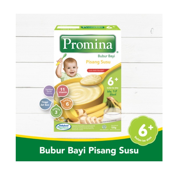 Jual Promina Bubur Bayi Pisang Susu 120 gr | Shopee Indonesia