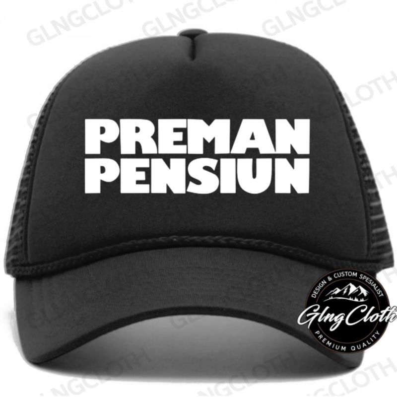 Jual Topi Preman Pensiun Trucker Jaring - Topi Preman Pensiun | Shopee ...