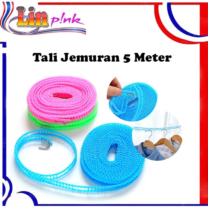 Jual LP Clothes Line / Tali Jemuran 5 Meter / Tali Gantungan Baju ...