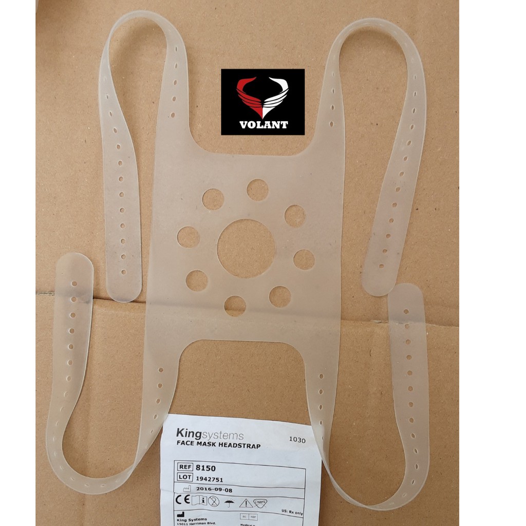 Jual KING SYSTEMS FACE MASK HEADSTRAP/HEAD HARNESS/TALI STRAP | Shopee ...