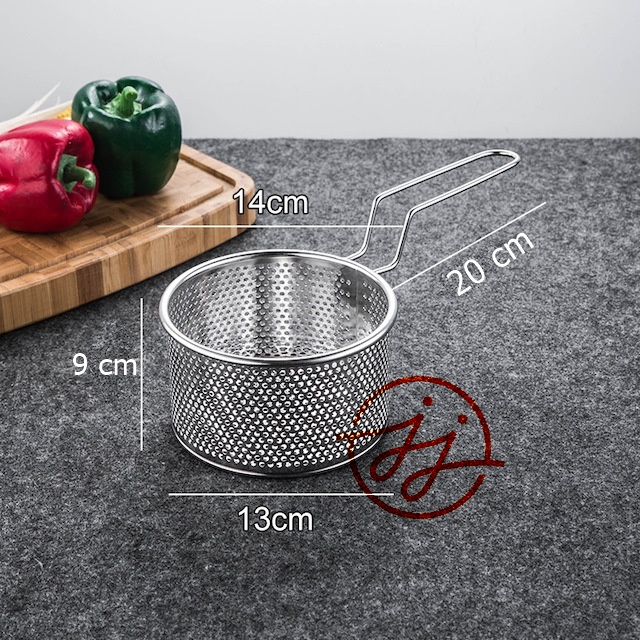 Jual Saringan mie / ramen stainless steel saringan deep fry ...