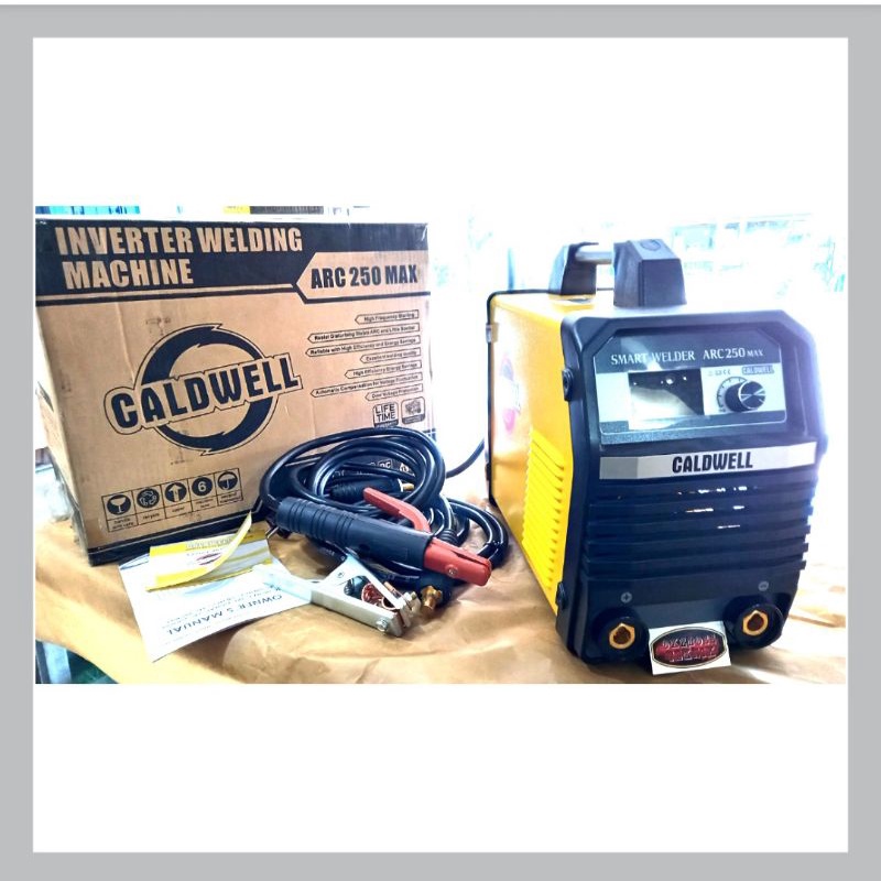 Jual Mesin Las ARC 250 MAX Caldwell Inverter Welding Machine | Shopee Indonesia