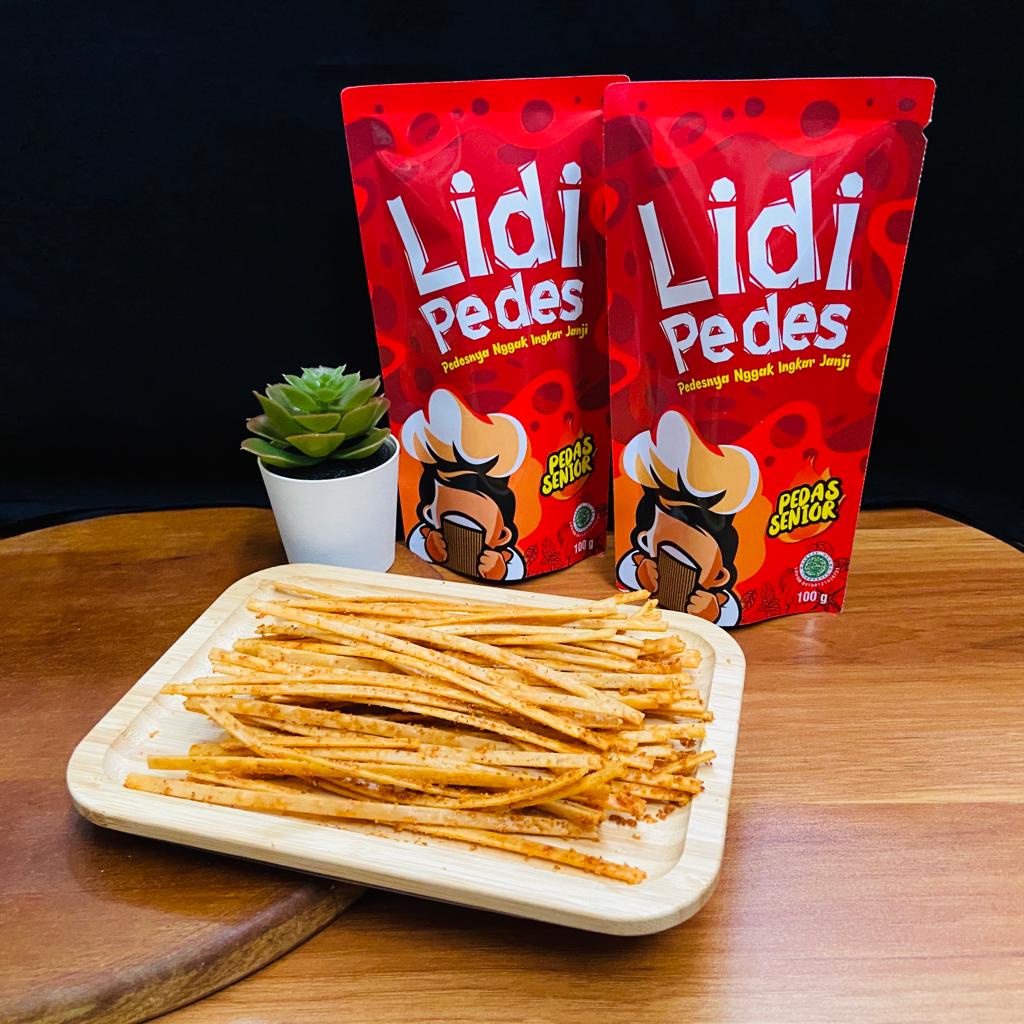 Jual Makanan Ringan / Snack / Lidi lidian / Mie lidi/ LIDIPEDES ...