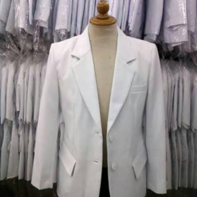 Jual Jas dokter perempuan lengan panjang | Shopee Indonesia