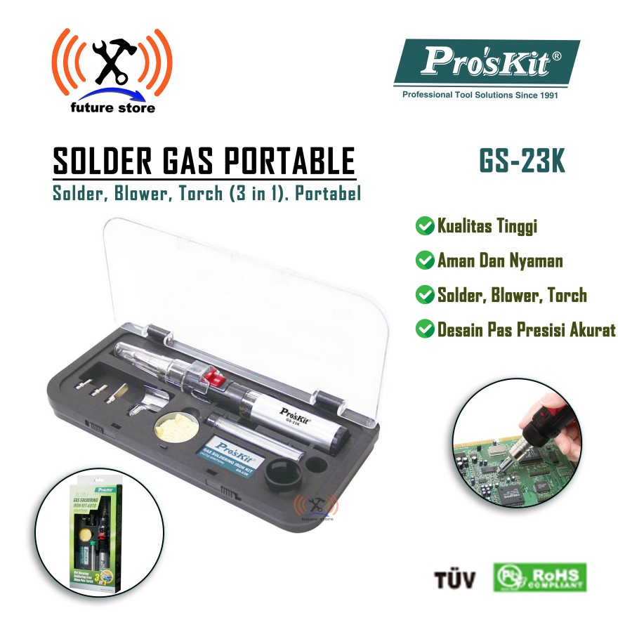 Jual PRO'SKIT GS-23K Solder Gas Porteble Pengapian Otomatis Original ...