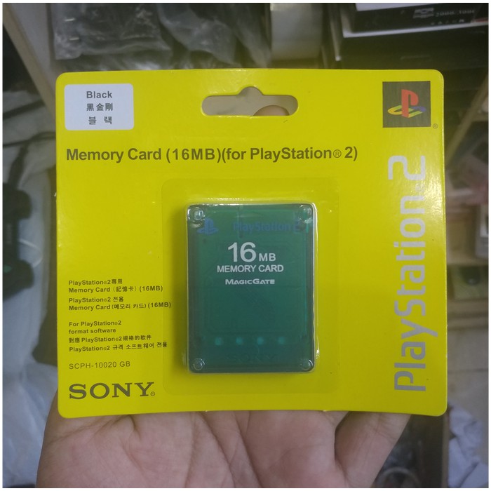Jual MC MMC memory memori card playstation PS 2 PS2 16MB transparan ...