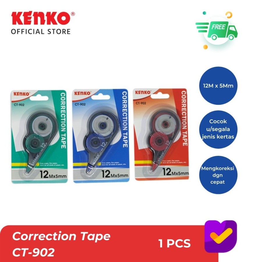 Jual TIP-X KENKO ROLLER CT-902(12MX5MM) | Shopee Indonesia
